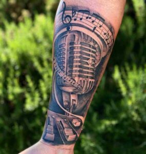 85 Stunning Music Notes Tattoo for Melodic Ink - Tattoo Imprints