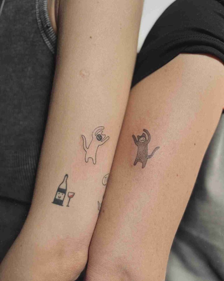 37 Best Friend Tattoo Ideas & Inspiration - Matching, Minimalistic ...