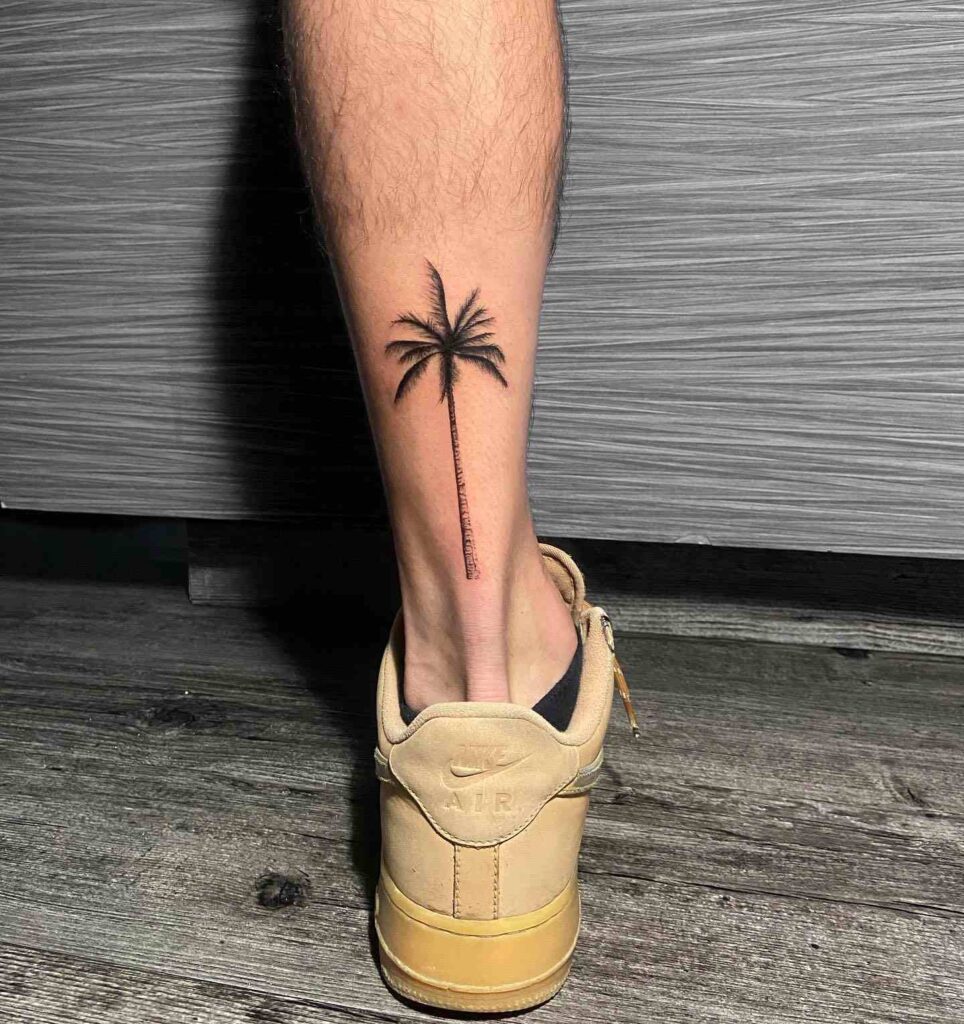 25 Refreshing Palm Tree Tattoo Ideas - Calming Beachy Vibe Tattoo Ideas ...