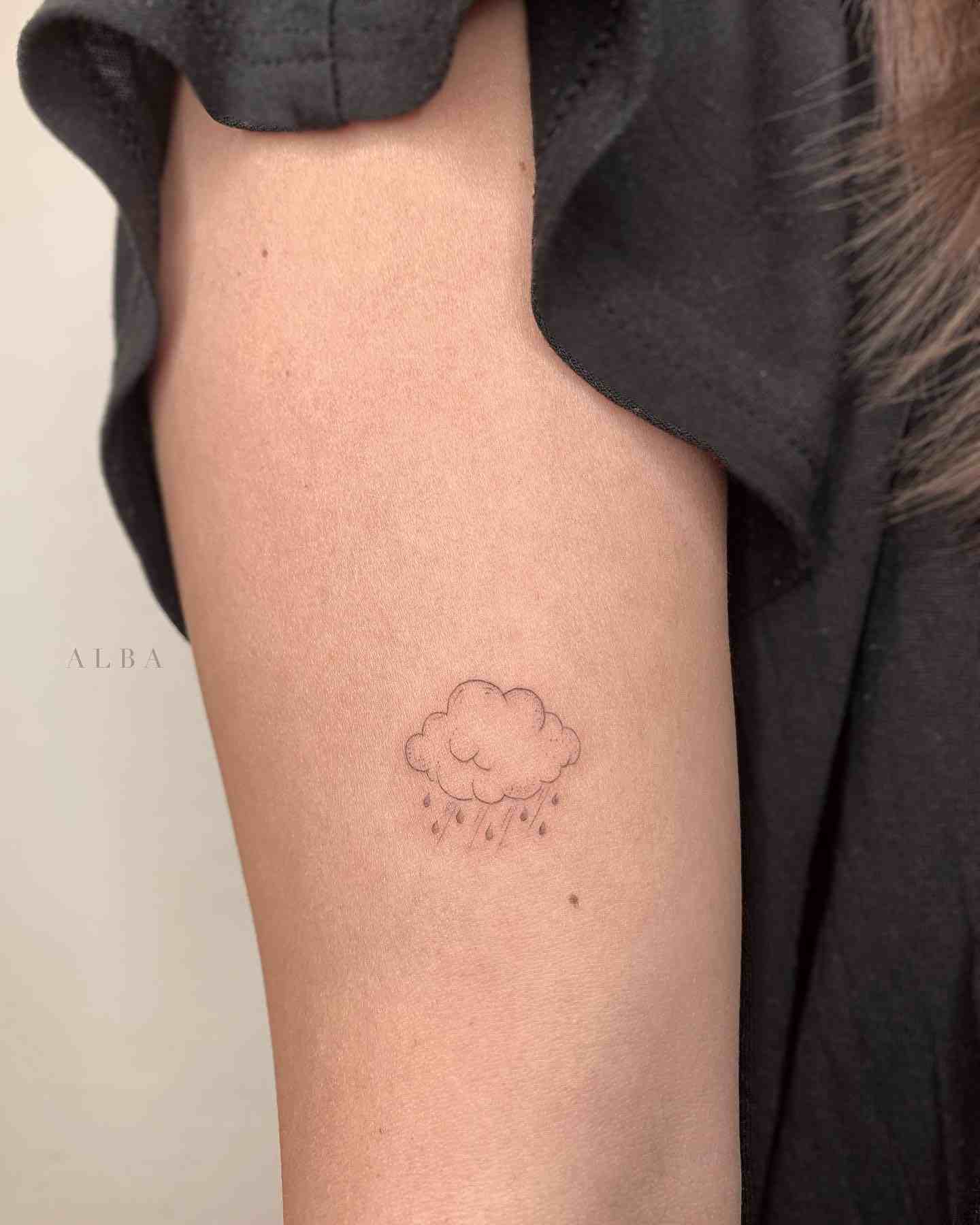 58 Cloud Tattoo Ideas for Heavenly, Ethereal Look - Tattoo Imprints
