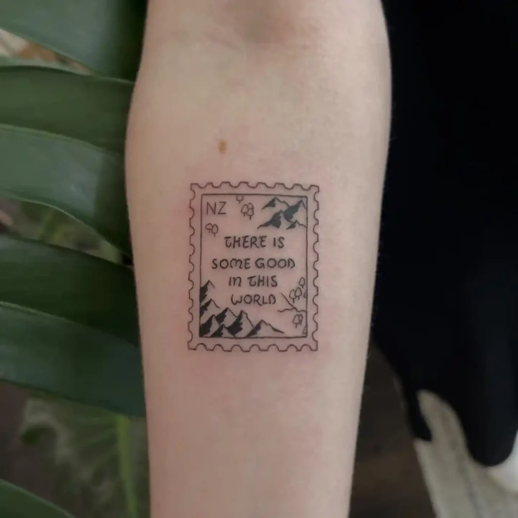 35+ Irresistible Stamp Tattoo Ideas for Wanderlusts - Tattoo Imprints