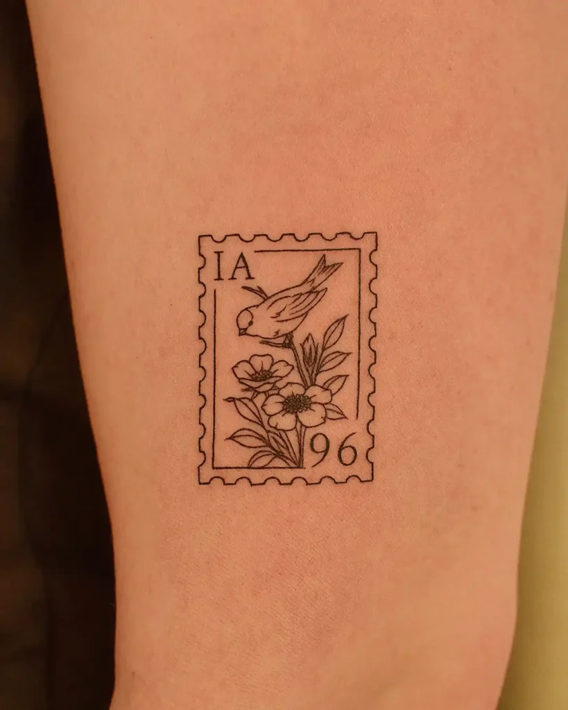 35+ Irresistible Stamp Tattoo Ideas for Wanderlusts - Tattoo Imprints