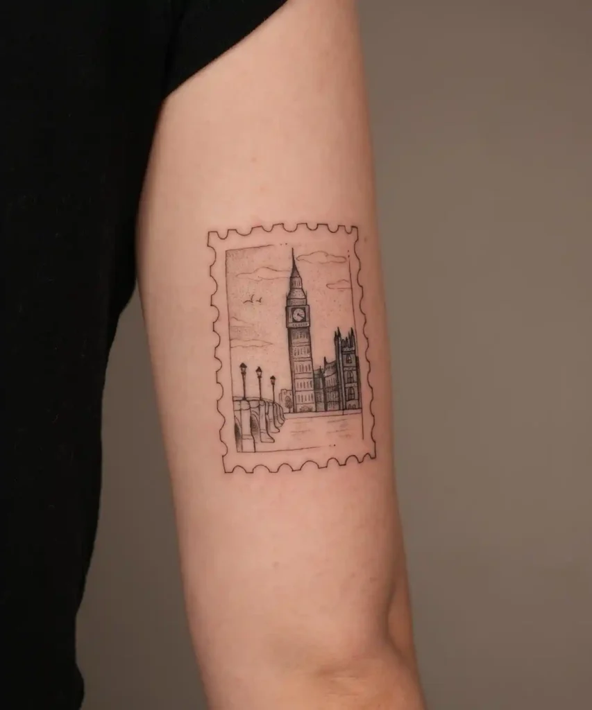 35+ Irresistible Stamp Tattoo Ideas for Wanderlusts - Tattoo Imprints