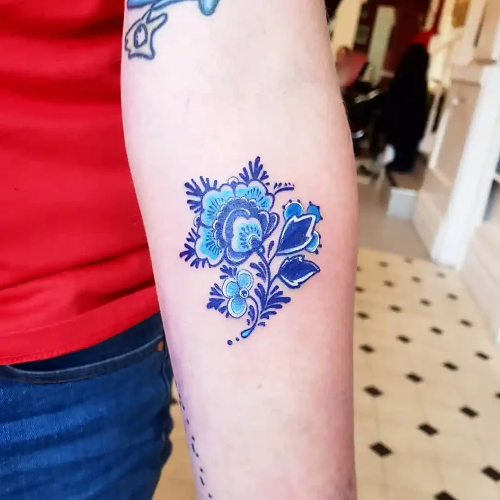 47 Blue Tattoo Shades for Every Skin Tone - Tattoo Imprints