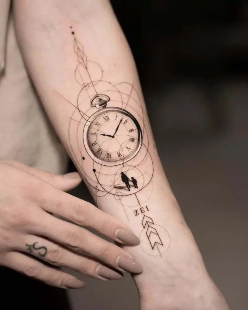 36 Timeless Clock Tattoo Designs to Wear Time on Skin - Tattoo Imprints