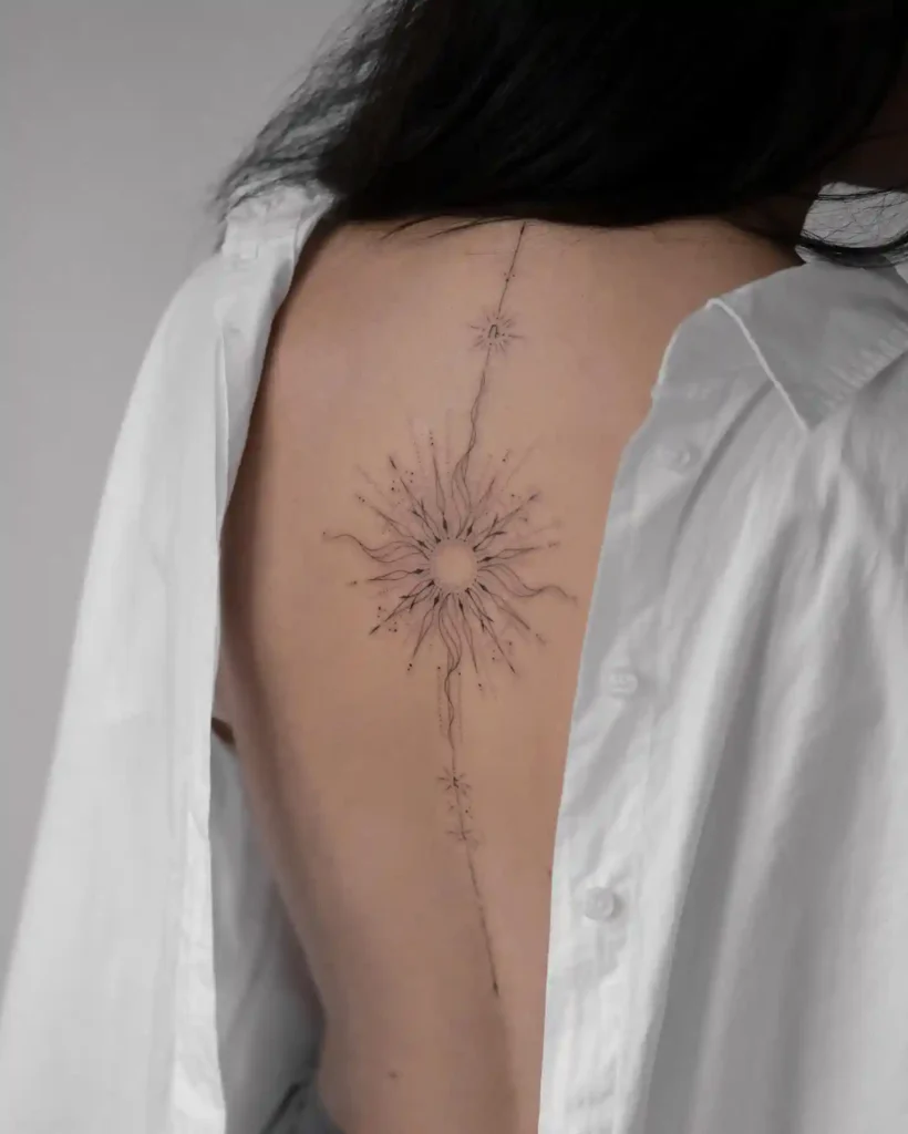 25 Brilliant Sun Tattoo Ideas That Will Brighten Your Entire Look ...
