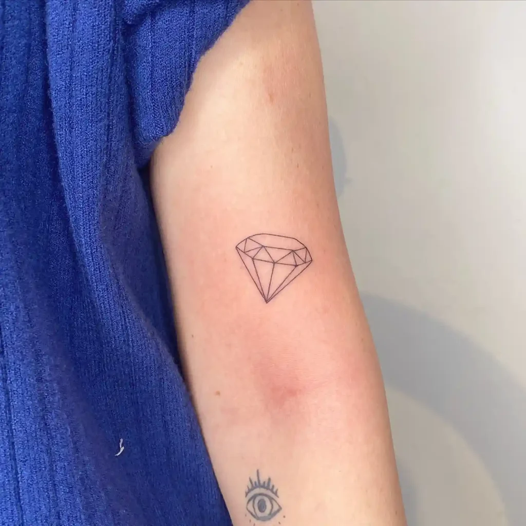 27 Stunning Diamond Tattoo Ideas That Will Make You Shine (2025 Edition ...