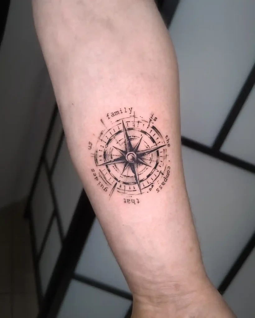 31 Inspiring Compass Tattoo Ideas To Express Your Unique Journey